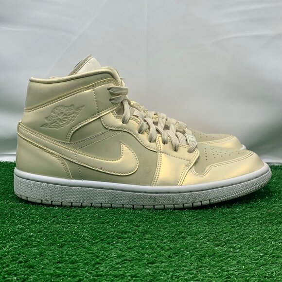 Jordan | Shoes | Nike Air Jordan Mid Lemon Yellow Womens Size 95 ...